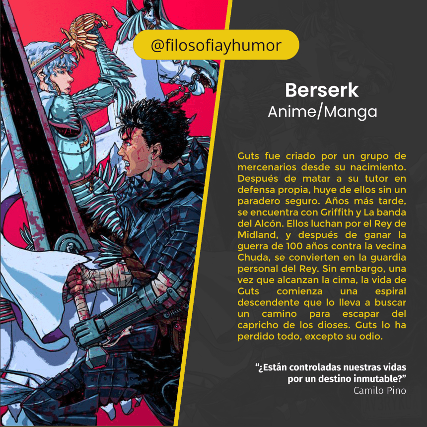 5 animes con temas filosóficos: selección 2 | Filosofía y Humor