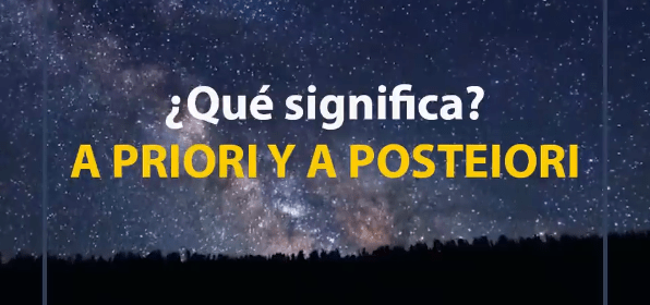 ¿Qué es “a priori” y “a posteriori”? | Filosofía y Humor